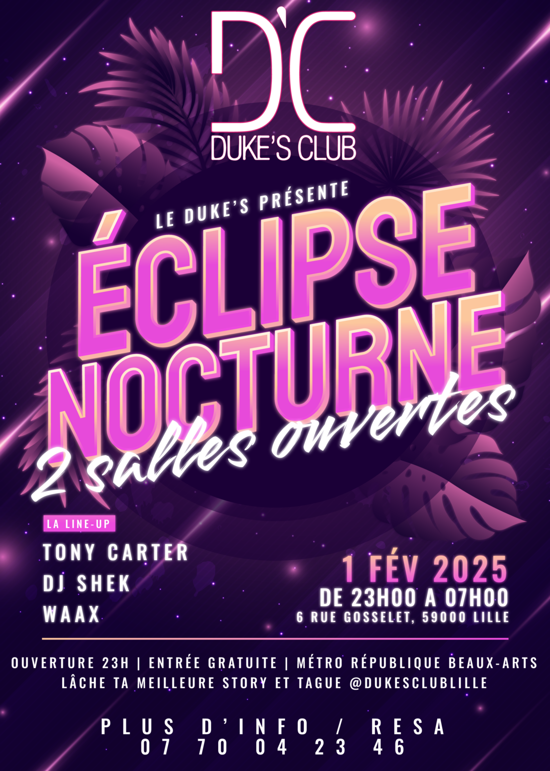 Duke's Club Lille – Un lieu, une légende… Vivez l'exclusivité