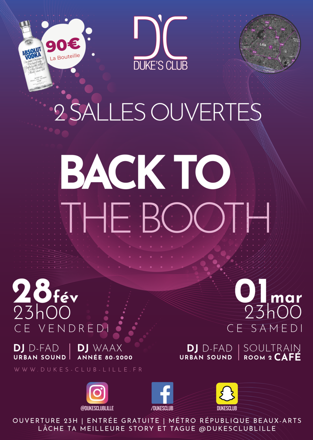 Duke's Club Lille – Un lieu, une légende… Vivez l'exclusivité